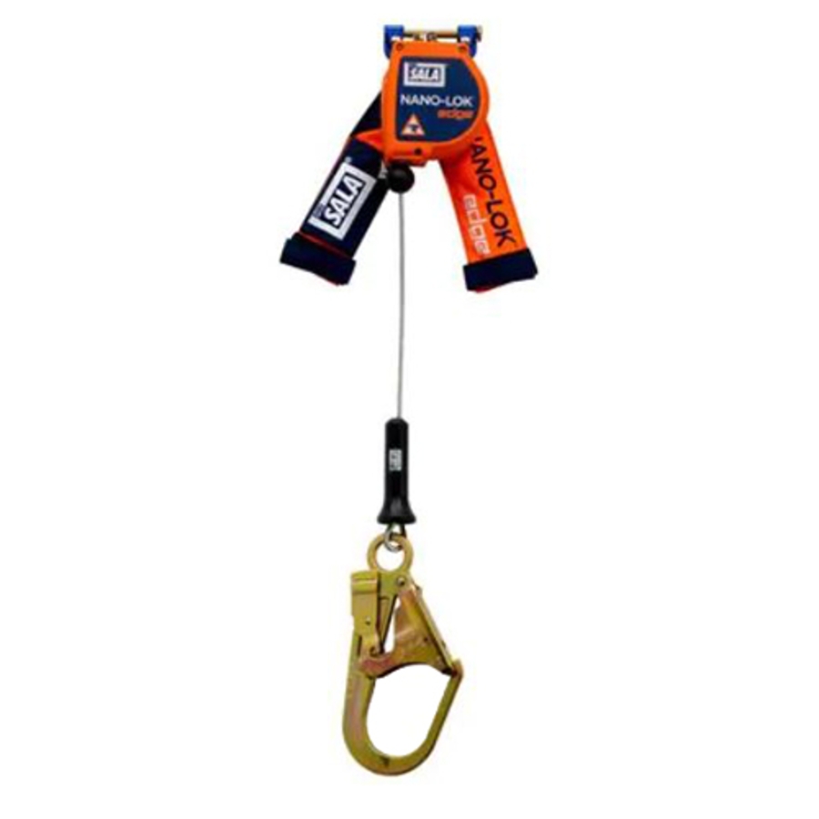 Tenet Solutions | Nano-Lok Edge Self Retracting Lifeline, 3500248, Single Leg, 8'